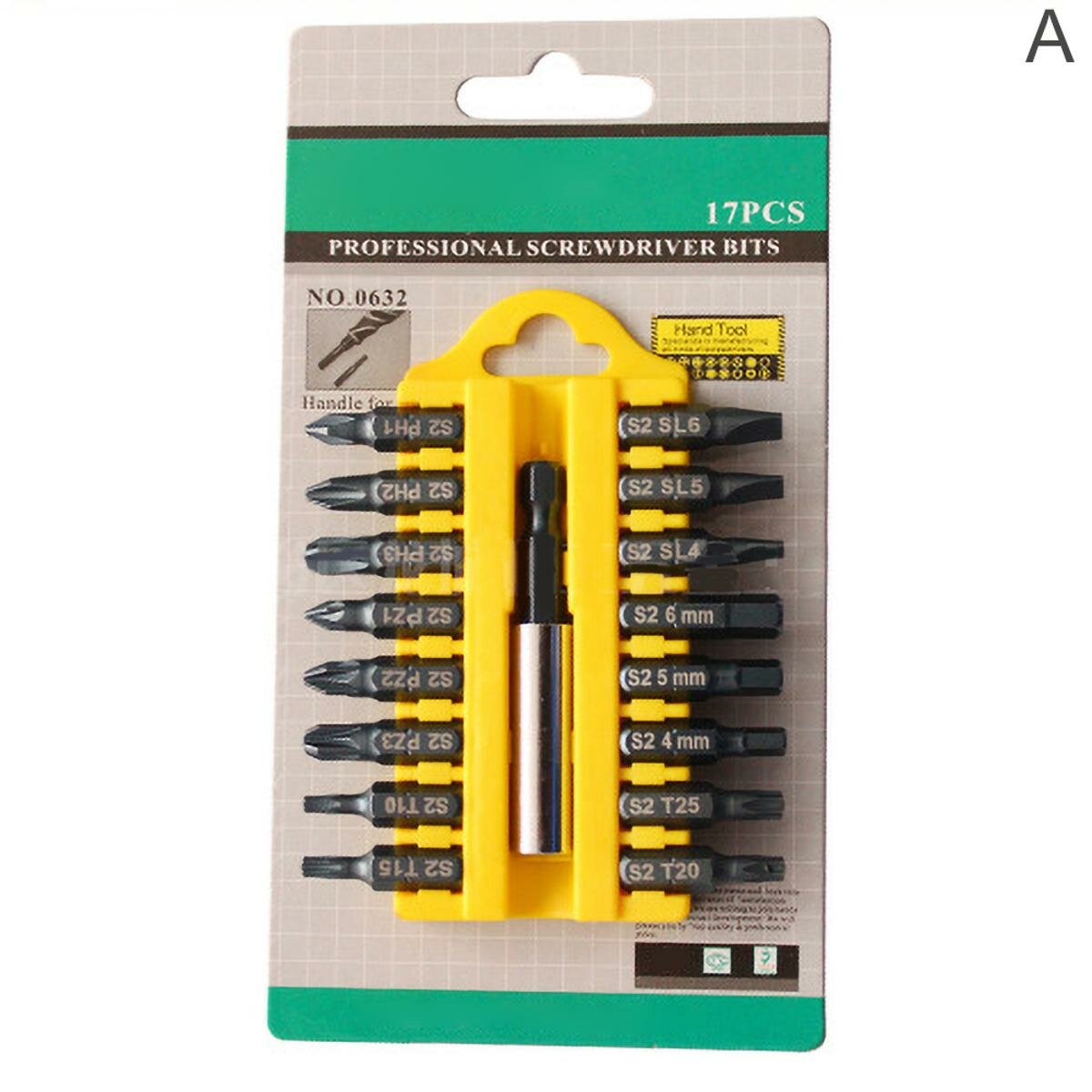 Набор сверл для электрической отвертки с двухсторонним многофункциональным шестигранным хвостовиком