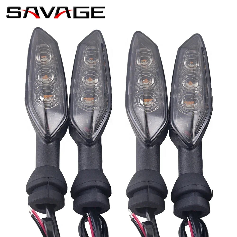 Светодиодный указатель поворота для DUCATI MONSTER 659 696 796 797 821 1100 1200 Streetfighter 848 1100 V2 V4 Светодиодная мигалка для мотоцикла Smoke 4PCS