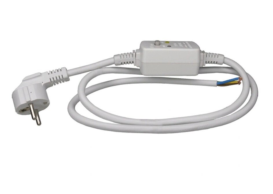 Запчасти шнур сетевой ИТА с УЗО 16/30мА, без контактов, L1210мм, 230V 66599