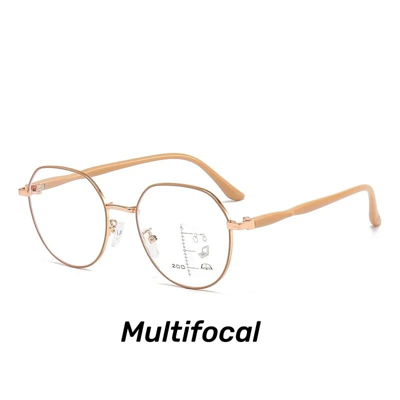 Очки прогрессивные NAPAGE, multifocal-tea, +350