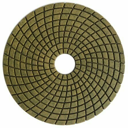 Диск полировальный эластичный ALMAZ Wet 125 мм (с водяным охлаждением) зерно 50