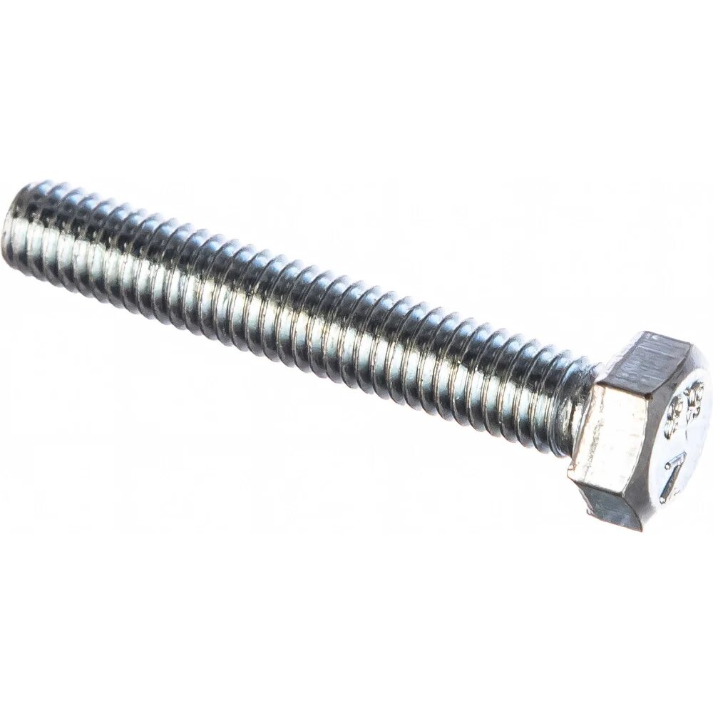 Болт DIN 933 с шестигранной головкой, оцинкованный М5х30, 80шт - коробка Tech-Krep 105197