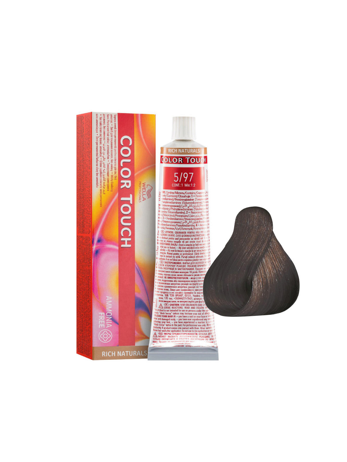 Wella Color Touch 5/97 - Тонирующая краска без аммиака светлый шатен сандре коричневый 60 мл