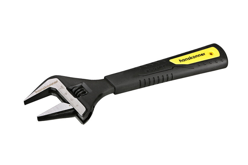 Разводной ключ с тонкими губками, 200 мм Hanskonner HK1045-11-200