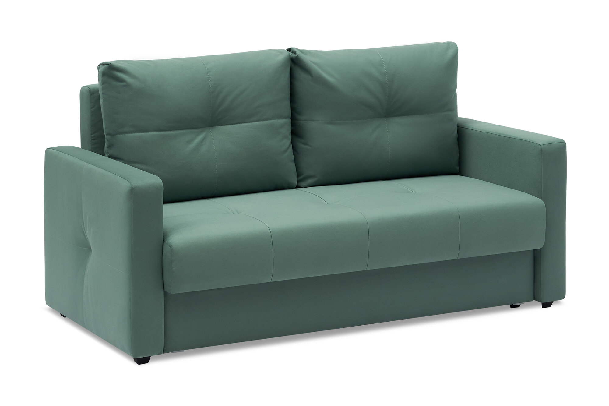 Диван раскладной двухместный Нонтон Вита, пантограф, бирюзовый, 164 см