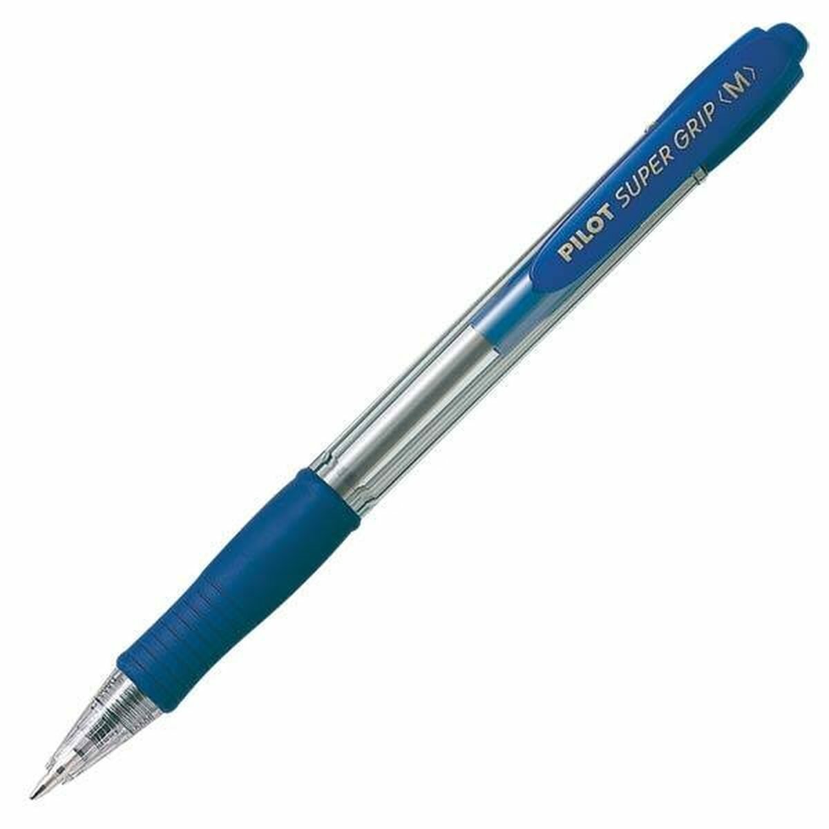 Ручка шариковая автоматическая Pilot Super Grip (0.4мм, синяя, масляная основа) (BPGP-10R-M-L), 144шт.