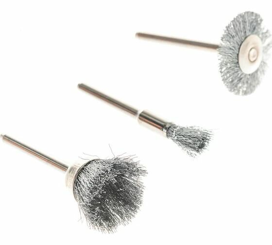 FIT IT Корщетки стальные , набор 3шт. 36903