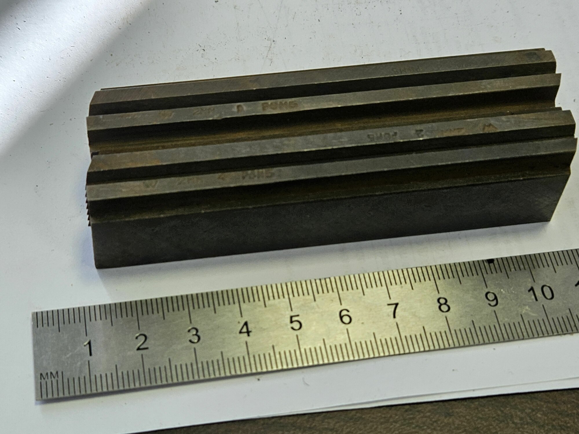 Гребенка метрическая резьбонарезная шаг 2,0 (к-т из 4х шт.)