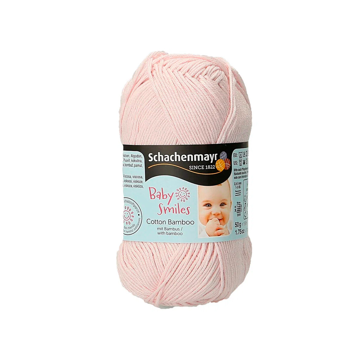 Cotton Bamboo /Коттон Бамбу/ пряжа Schachenmayr Baby Smiles, MEZ, 9807370 (01035, rosa (роза), розовый)