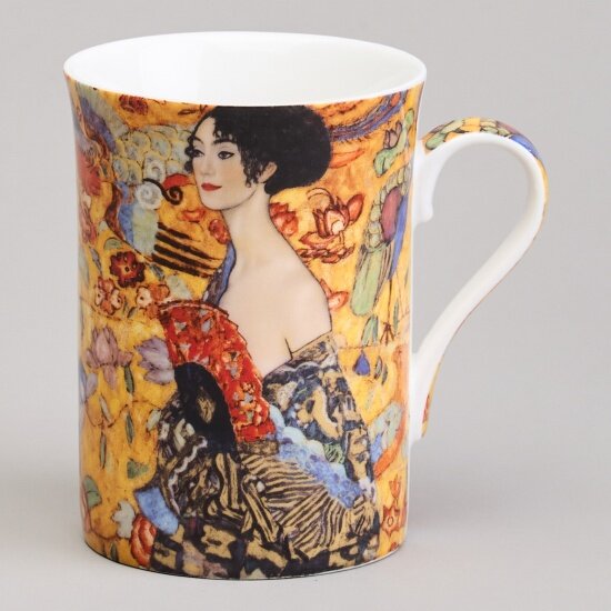 Кружка Lefard "дама с веером" (г. климт) 300 мл.