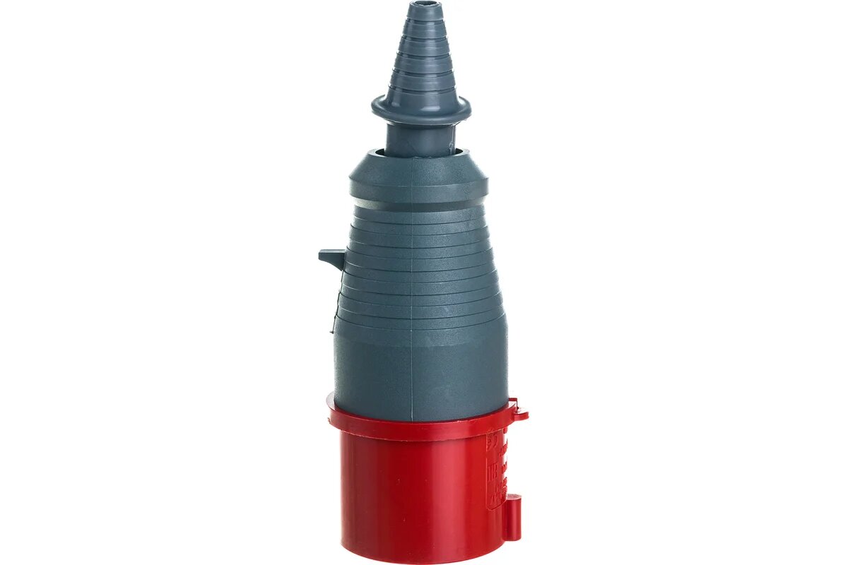 IEK PSR02-016-4 электрическая кабельная вилка 16 А, 3P+E, 380 В, IP44, 014, корпус