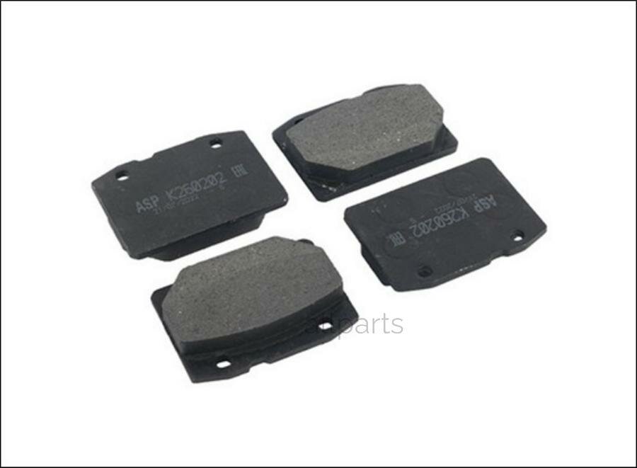 ASP-MENSAN K260202 Колодки передние ВАЗ 2101-07 ASP K260202