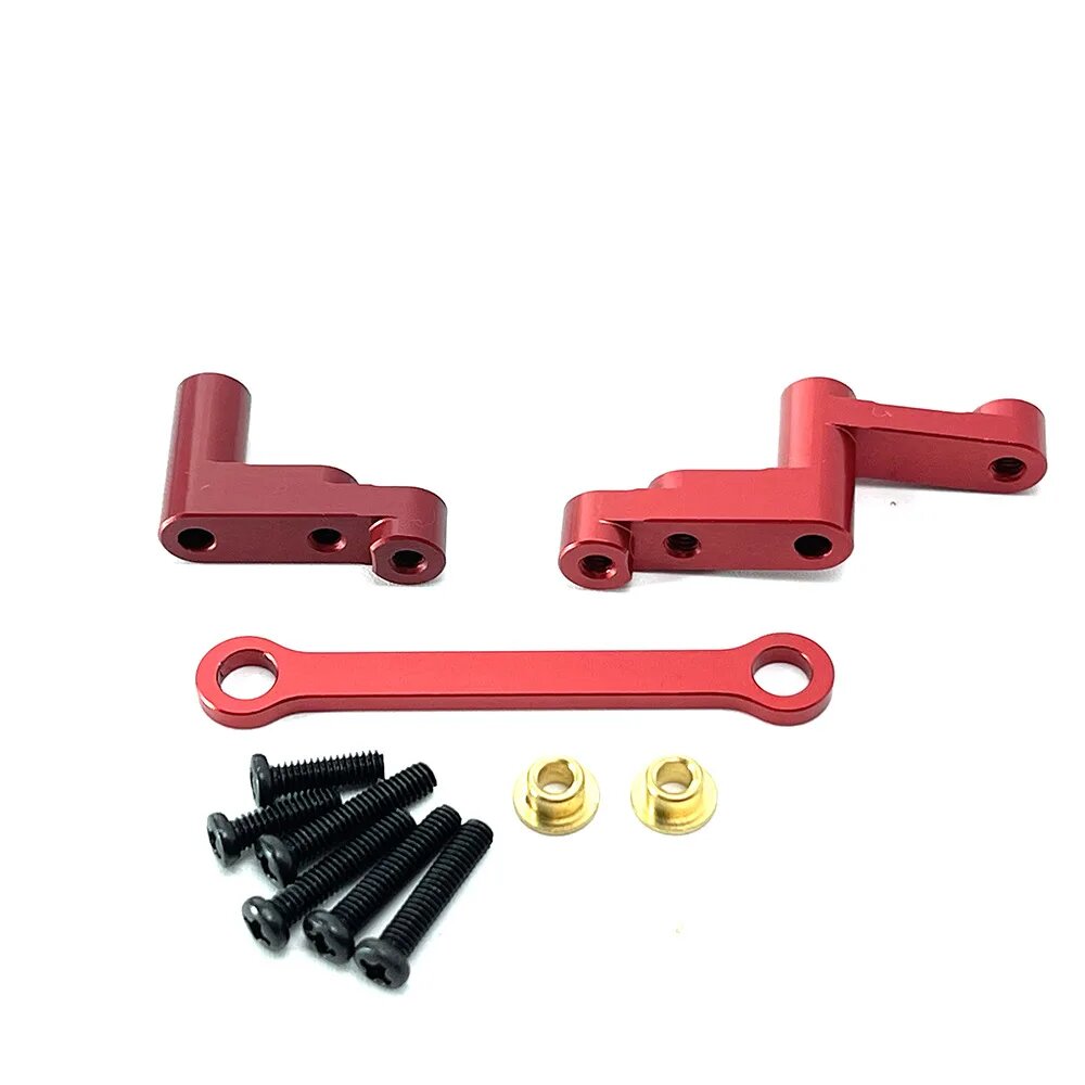 Металлический руль для MJX Hyper Go 16207 16208 16209 16210 Красный, Red