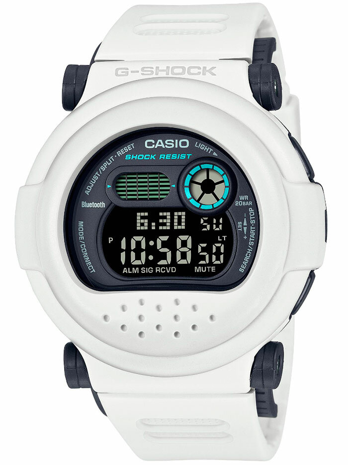 Наручные часы CASIO, черный, белый — фото 1