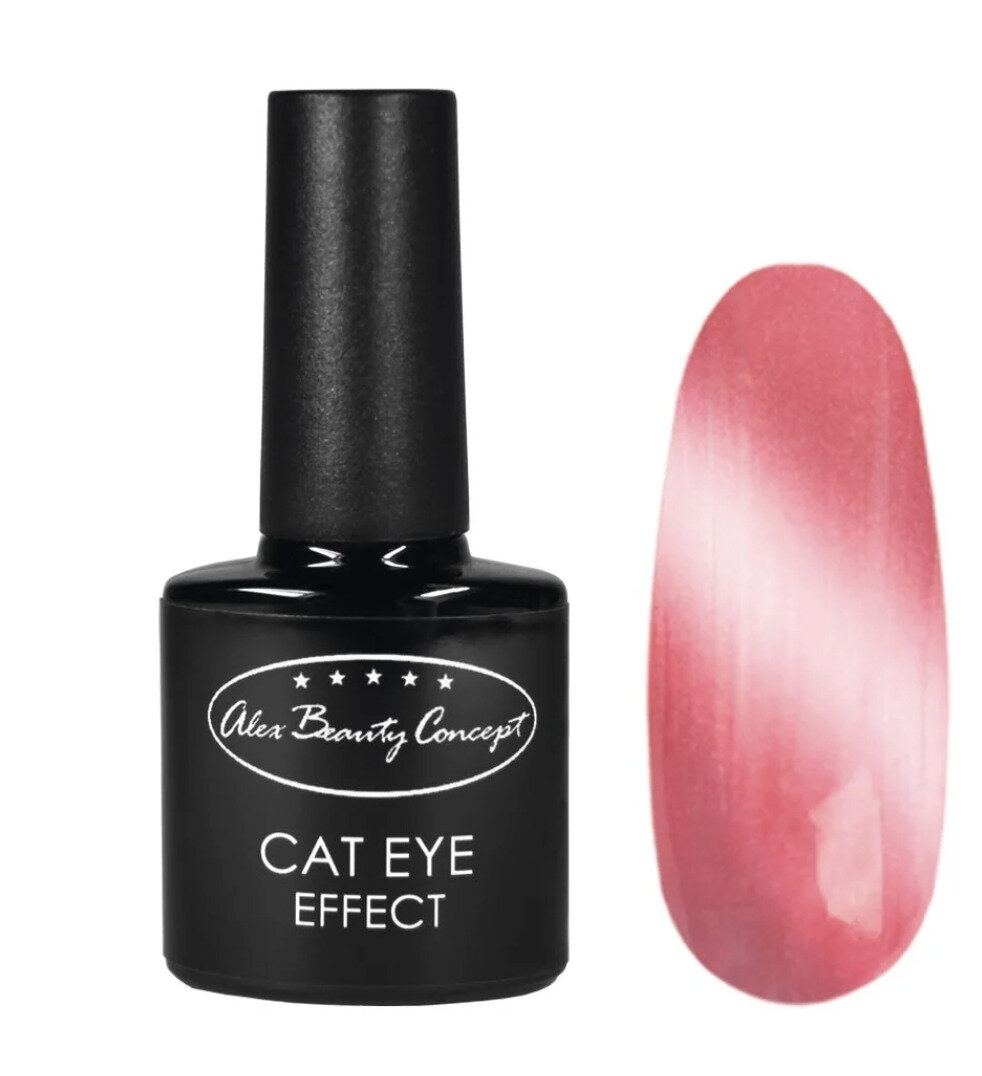 Alex Beauty Concept Гель-лак CAT EYE EFFECT GELLACK, 7.5 мл, цвет PINK