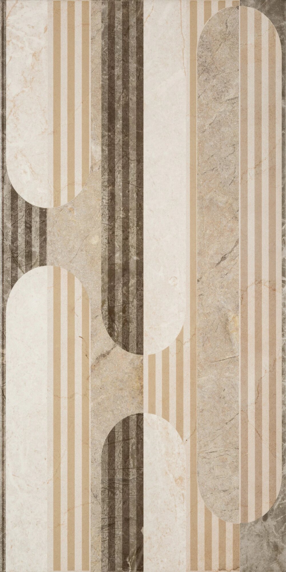 Плитка декор Axima Андорра бежевая 600x300x9 мм Axima 9 019 971