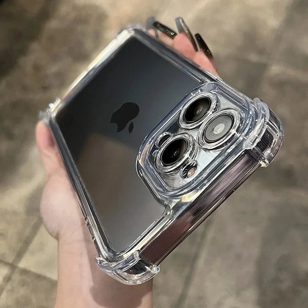 Прозрачный чехол для iPhone 11 Pro, Clear, акрил