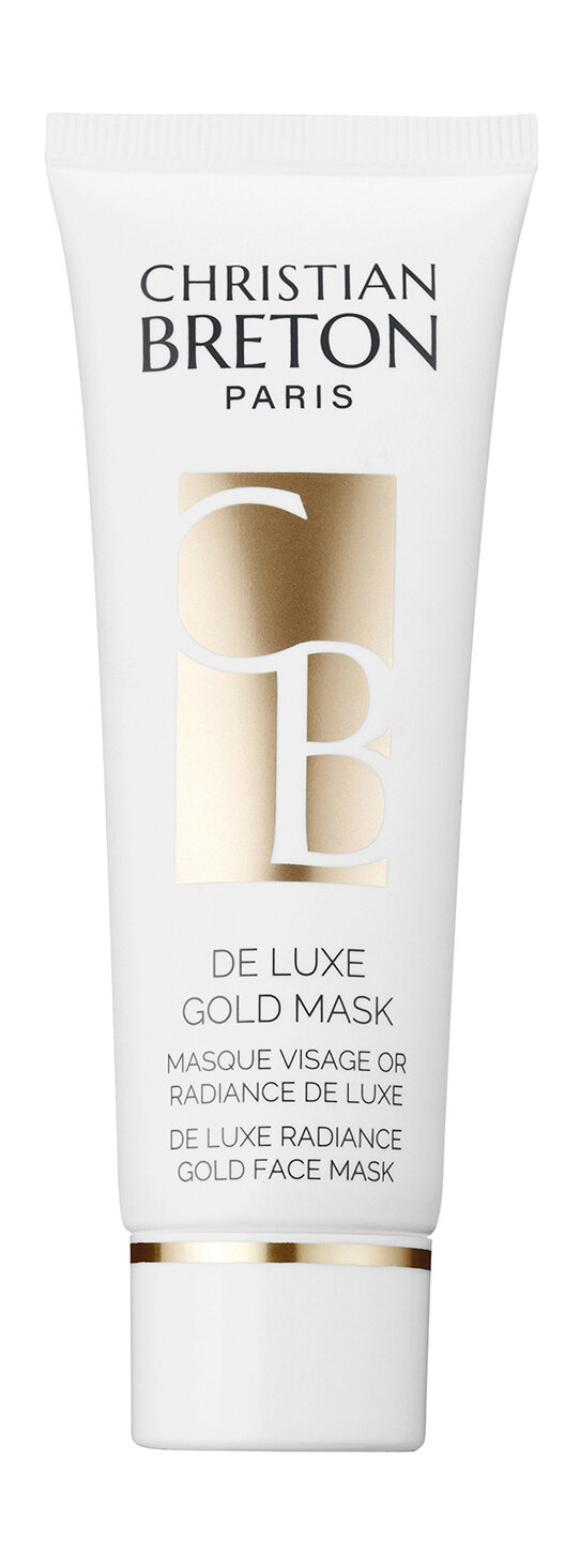 Маска для лица CHRISTIAN BRETON De Luxe Gold Radiance Mask антивозрастная, 50 мл