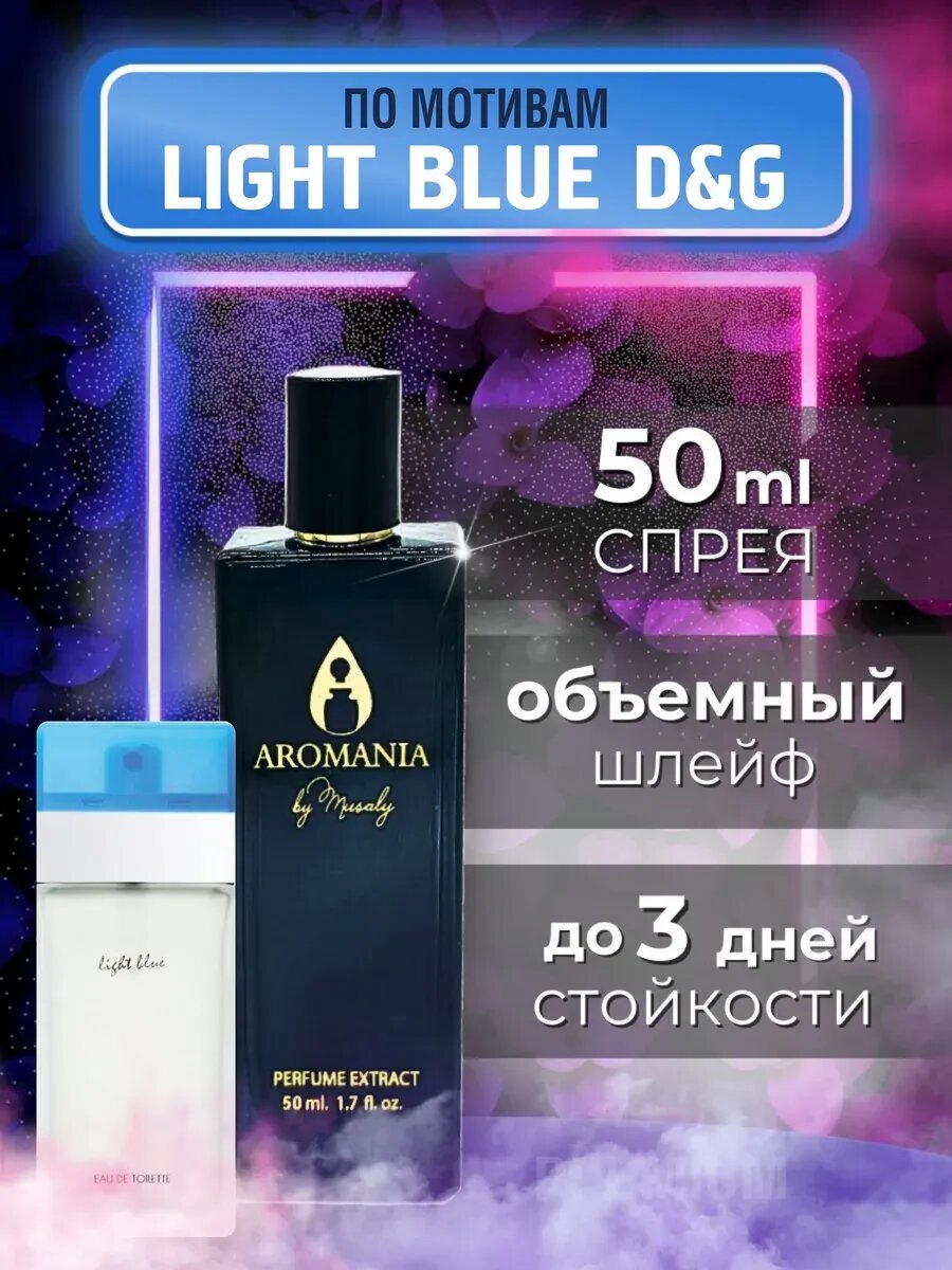 Духи по мотивам Light Blue D&G