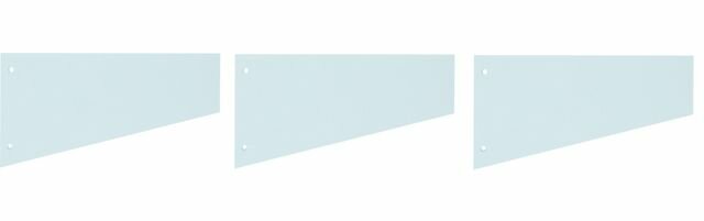 Attache Разделитель листов, полоски, голубые, 100 шт в упаковке, 3 уп.