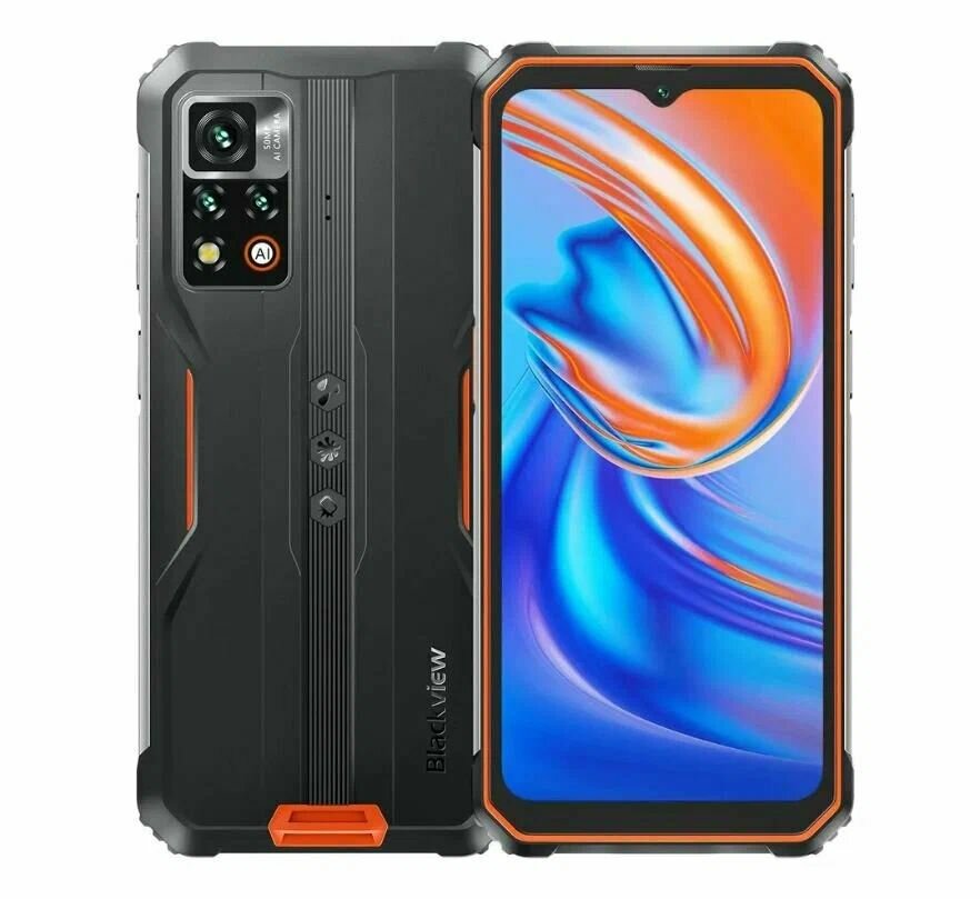 Смартфон Blackview BV9200, 8/256 ГБ оранжевый