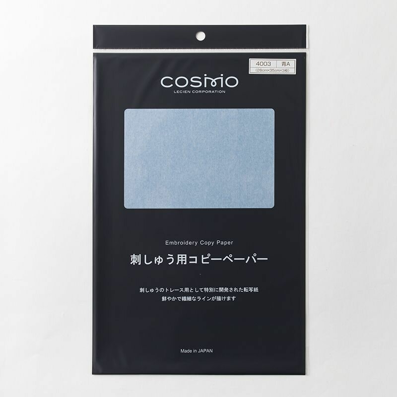 Калька Lecien Голубая, для шитья и хобби, 3 листа, 35х26 см