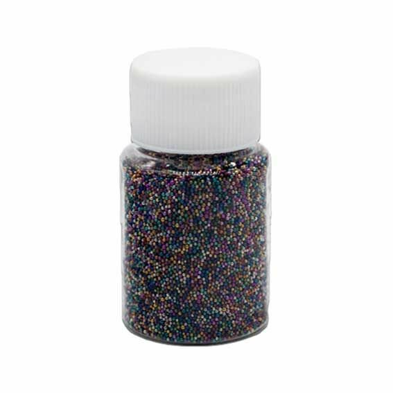 Добавка для слаймов битое стекло Slime Бульонки, мультицвет, пластиковая банка, 45 гр