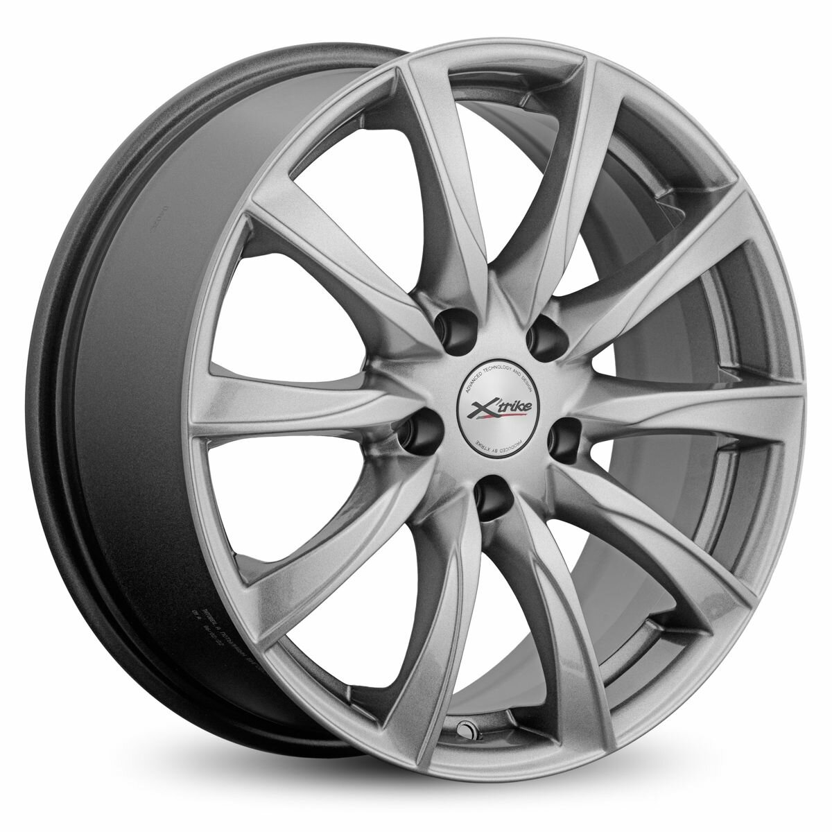 Диск литой X'trike X-120М 7,0\R17 5*114,3 ET40 d64,1 HSB [77651] Haval F7/F7x Fb max 700 kg