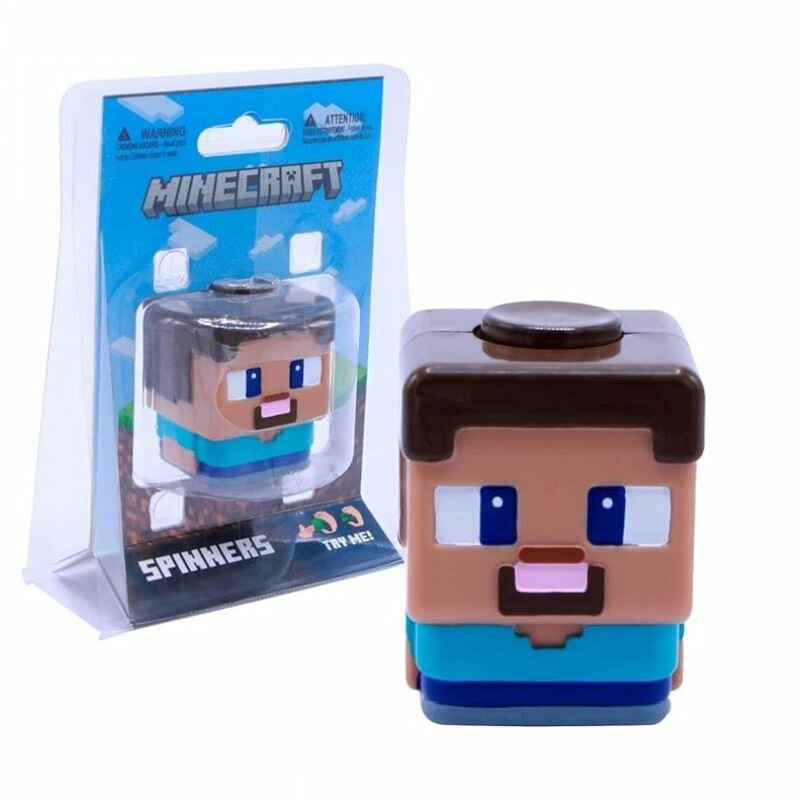 Minecraft My World Toys Пальчиковый гироскоп /Фигурка-сюрприз
