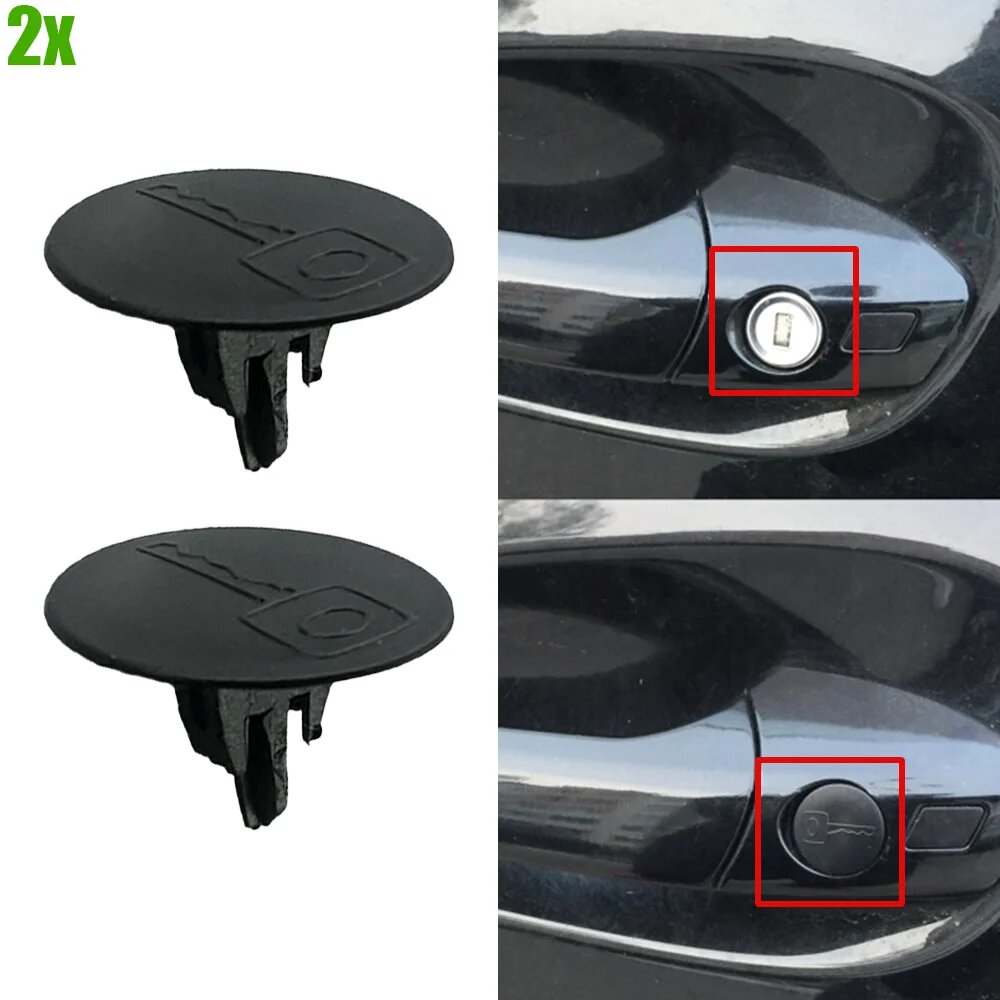 2x для Toyota Avensis T250 Prius 20 RAV4 III Corolla E140 E150 Corona T190 Новая дверная ручка, зажим для отверстия для ключа, крышка