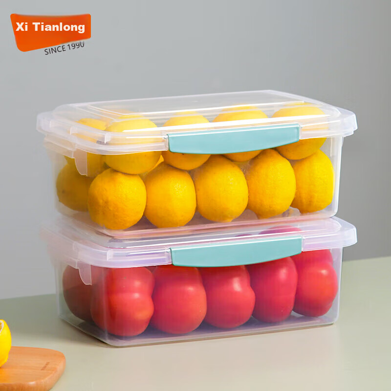 Xitianlong Plastic Food Storage Container, Lunch Box, Sealed Bento Box, Food-Grade Snack And Dried Fruit Storage Box, 4.8L