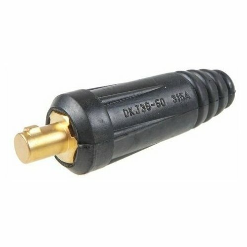 Разъем сварочный 35-50 мм2 DX50 (папа) SOLARIS WA2474