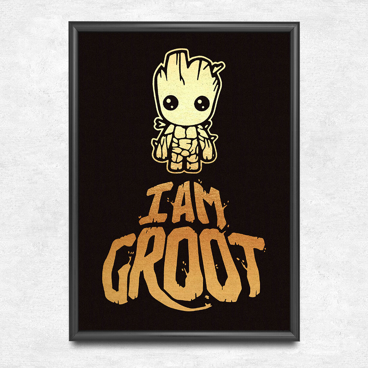 Постер Стражи Галактики / плакат для интерьера Грут. Марвел, Marvel, комиксы, фильмы, игры