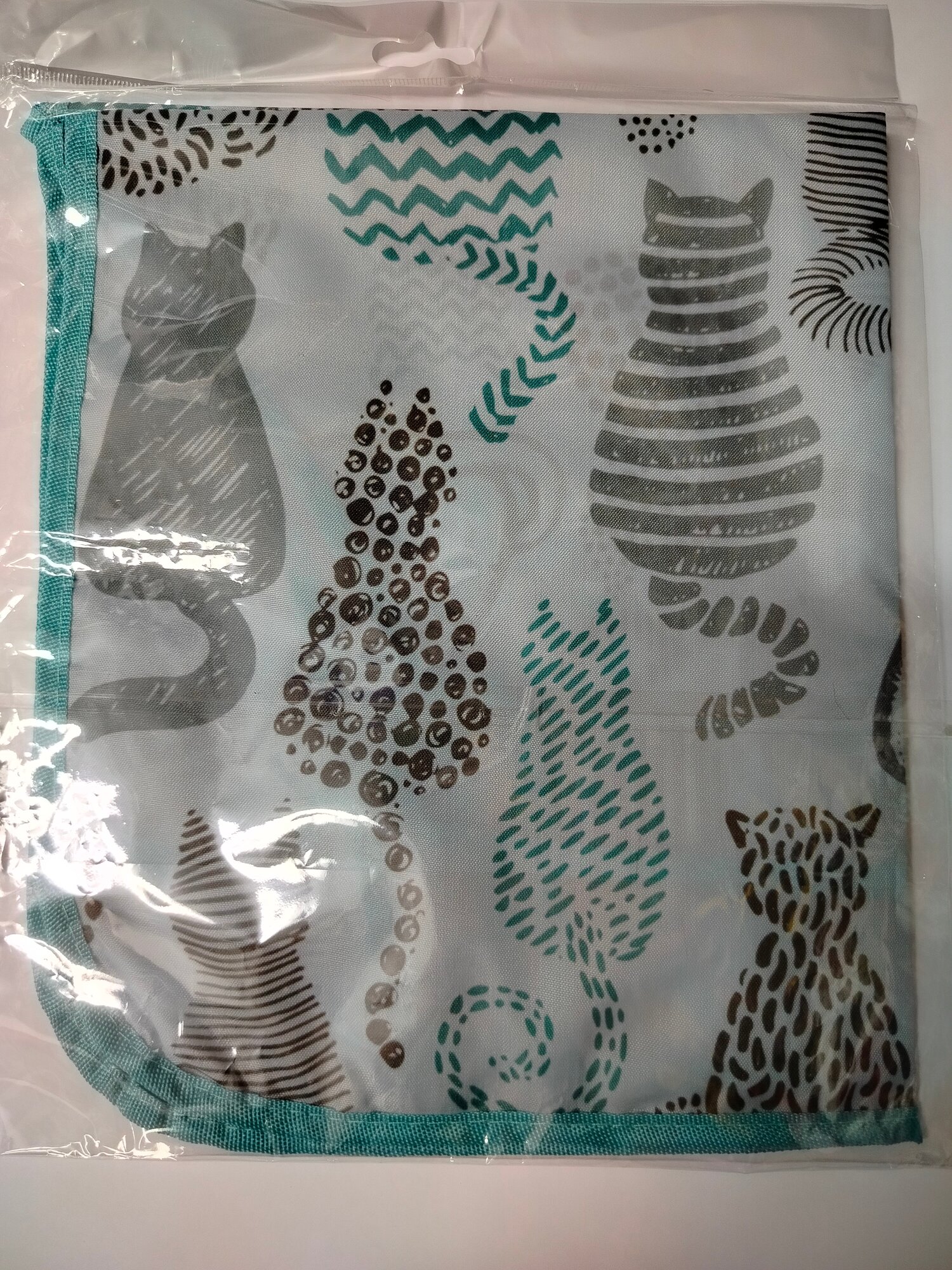 Фартук для труда Пчелка, большой, ФДТ-33, котики 2023