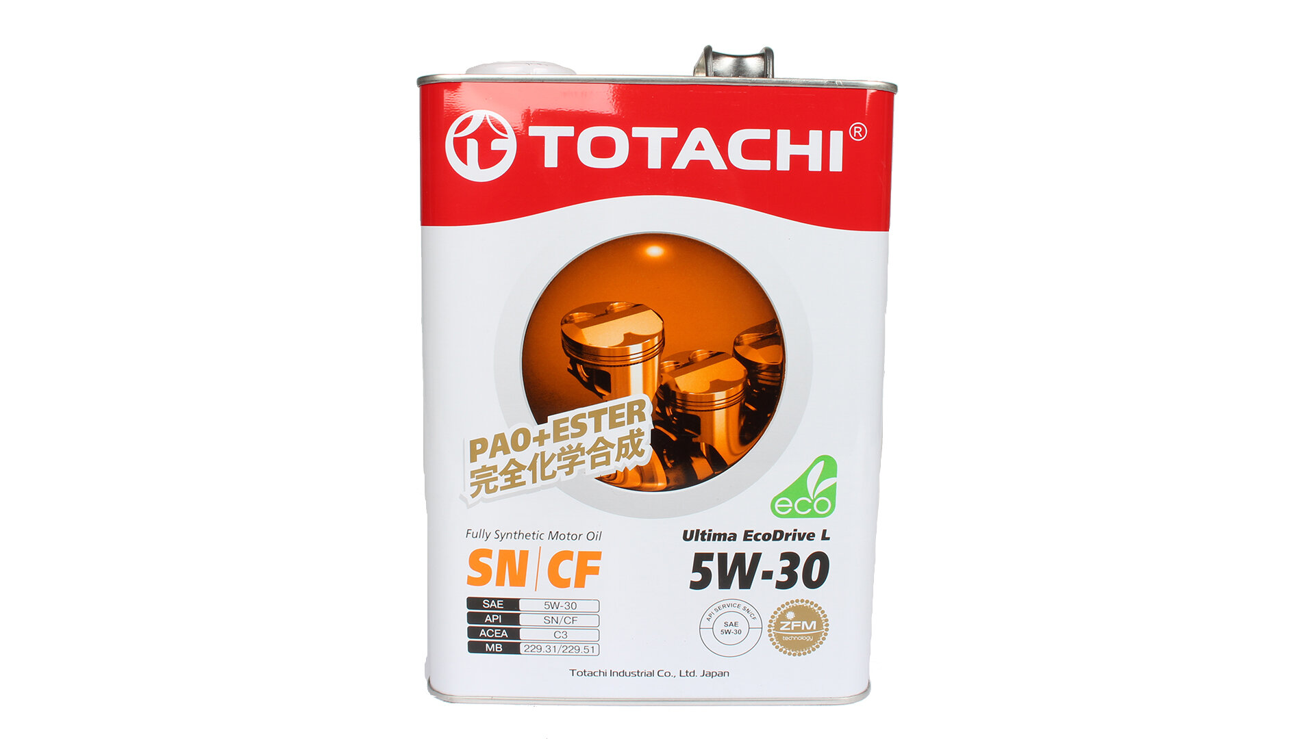 Масло моторное TOTACHI L SN/CF 5W30 4л