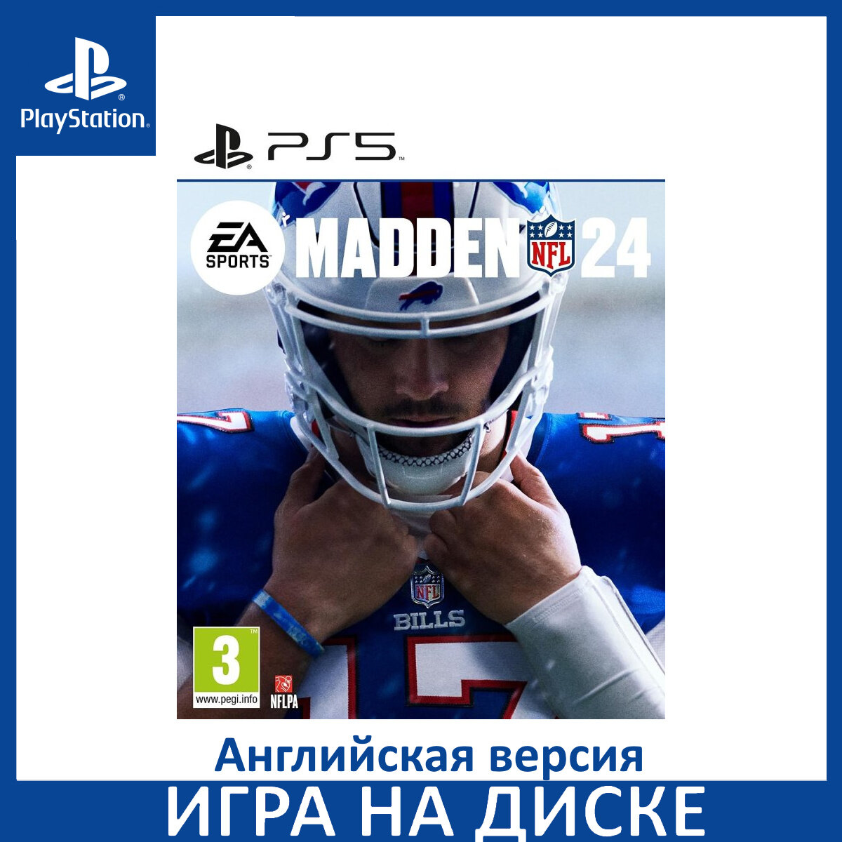 Игра Madden NFL 24 PS5 Английский язык Диск на PlayStation 5