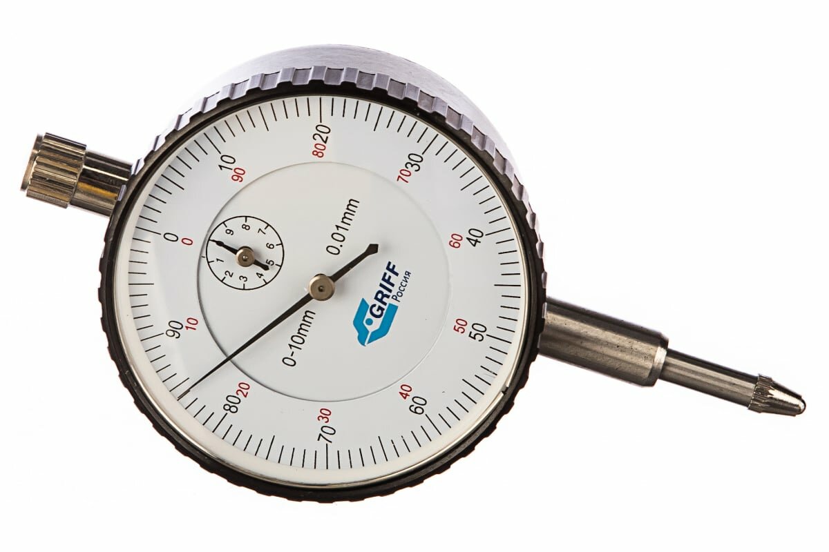 GRIFF Индикатор класса 1 по ГОСТ 577-68, с ушком, модель ИЧ10 D107108, технический элемент