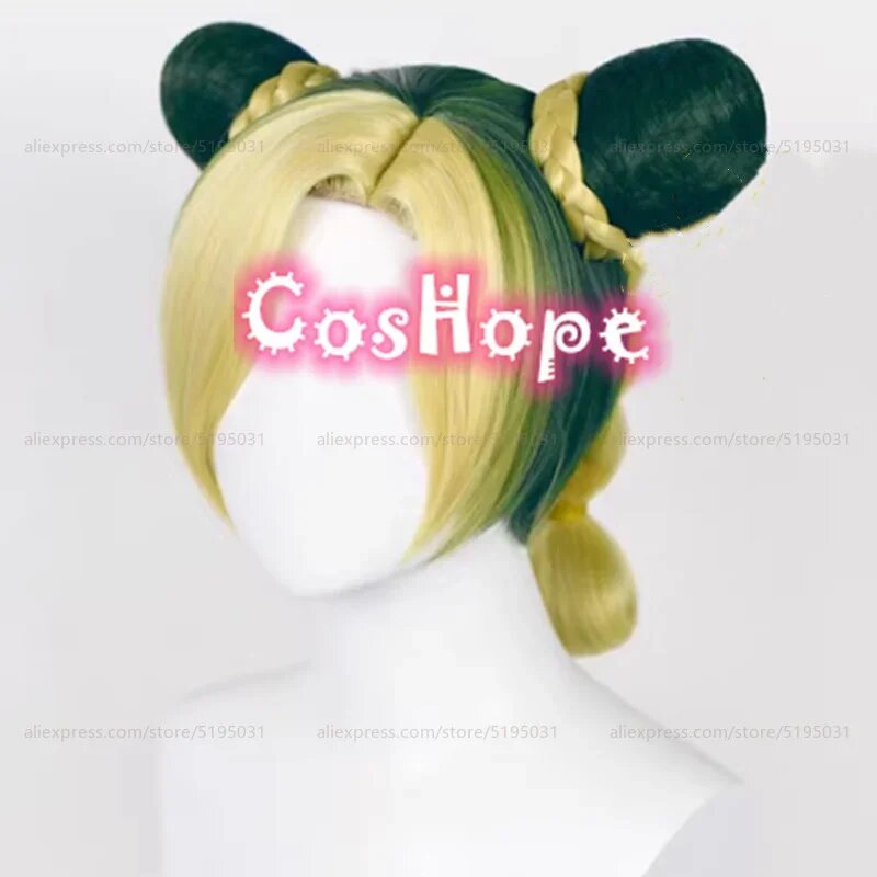 Джолин Куджо термостойкий сине-зеленый парик для косплея Wig B Only