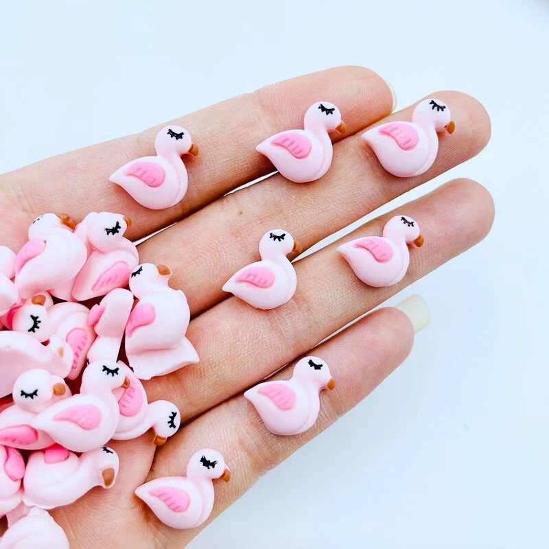 20 шт. мини-бабочек из смолы MATE BIRDS Розовый, W