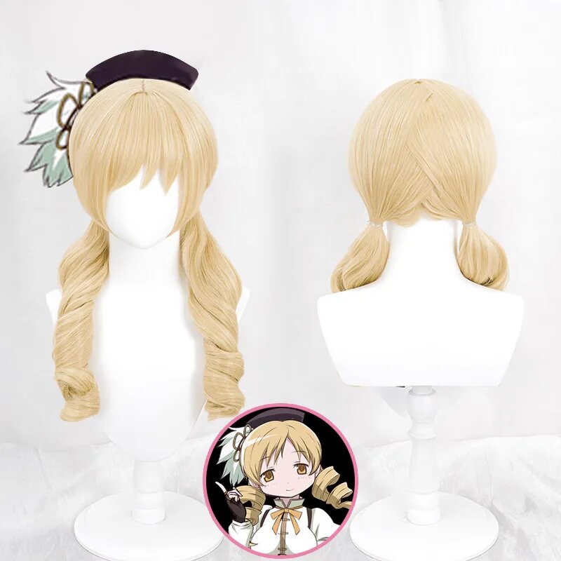Косплей костюм Томоэ Мами из Puella Magi Madoka Magica S, Only wig
