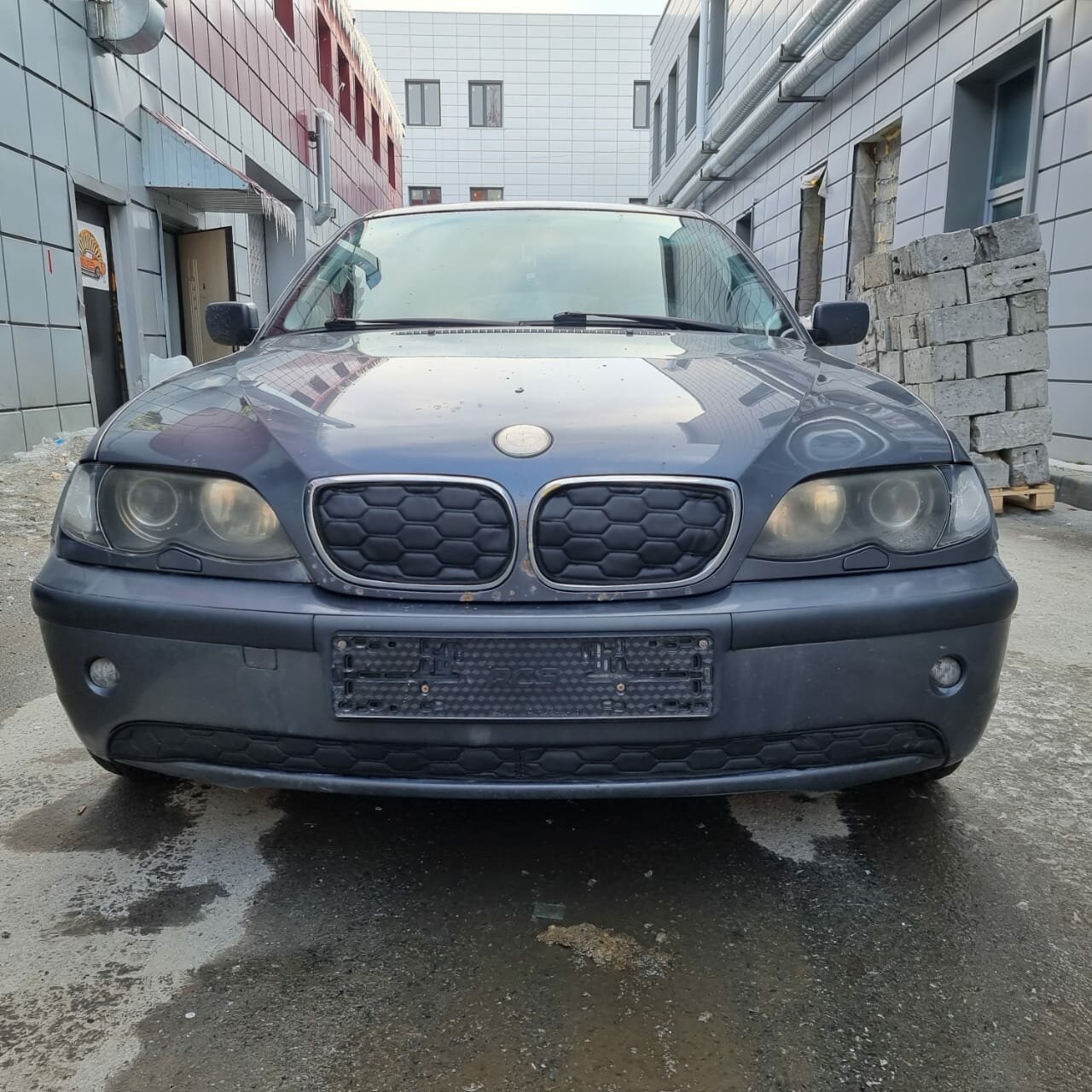 Утеплитель радиатора и бампера для BMW 3 2001 -2007 IV (E46) Рестайлинг