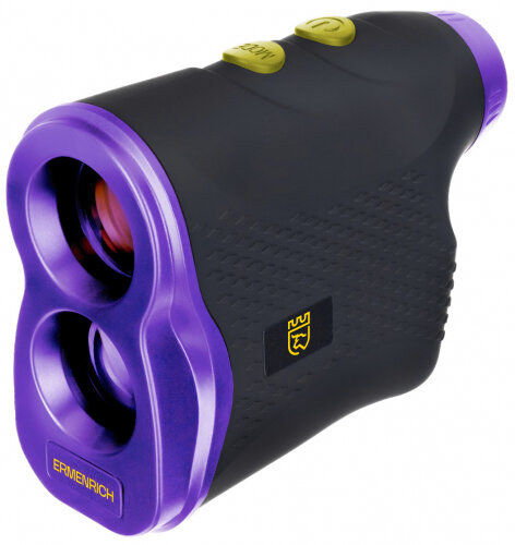 Лазерный строительный дальномер Ermenrich LR900 фиолетовый