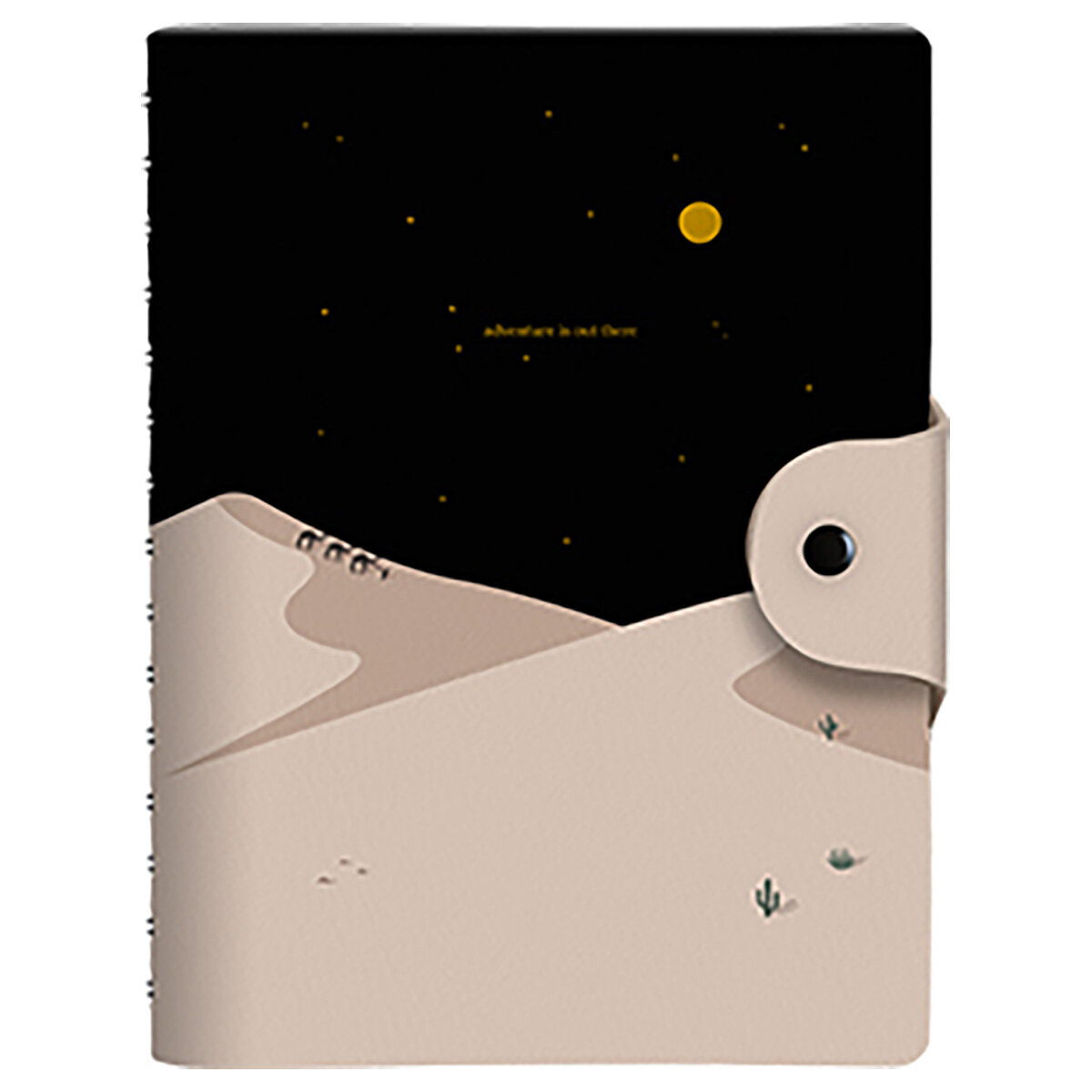 Infolio Бизнес-тетрадь Adventure коллекция, 155x205 мм, 96 листов, клетка, I1671/beige-QF96 1шт