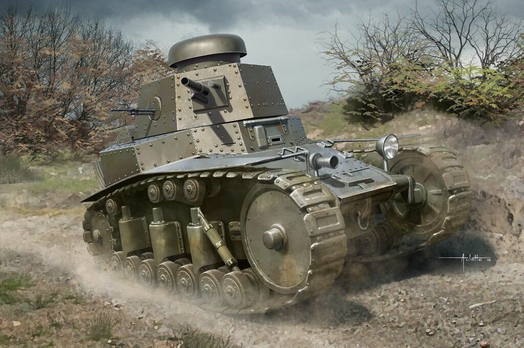 Hobby Boss 83873 1/35 Советский лёгкий танк Т-18 MOD1927, пластиковый набор для сборки масштабная модель для коллекции и моделирования