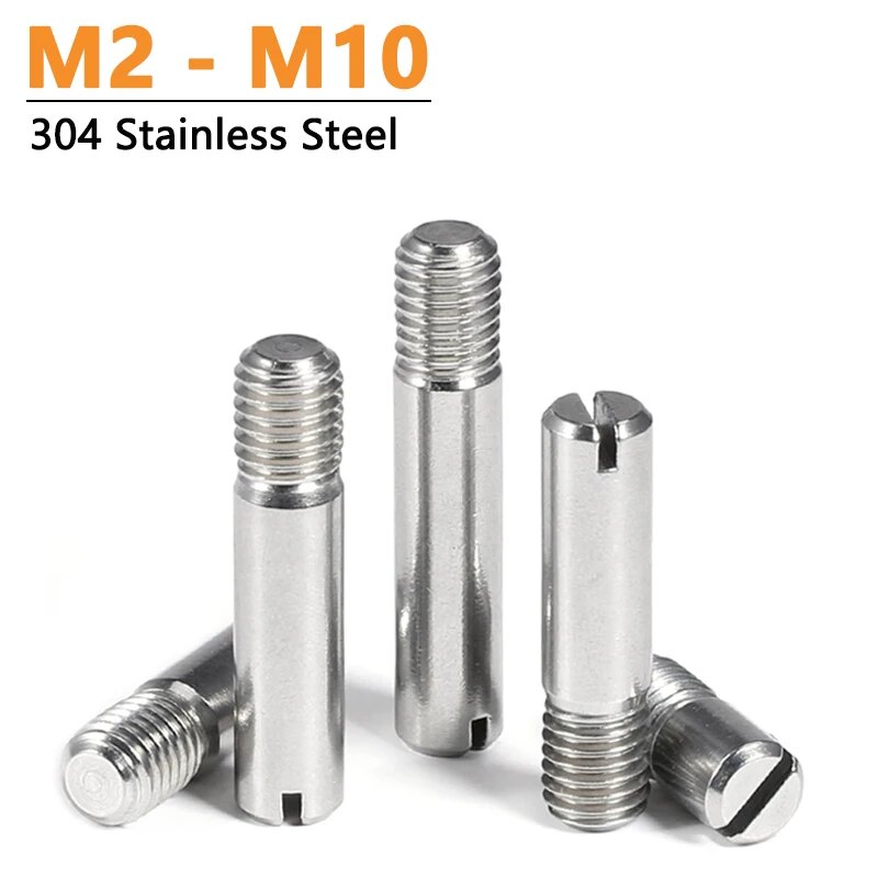 Шпильки GooBetter нержавеющая сталь 304 M2-M10 5-50 мм M10x30mm (2pcs)