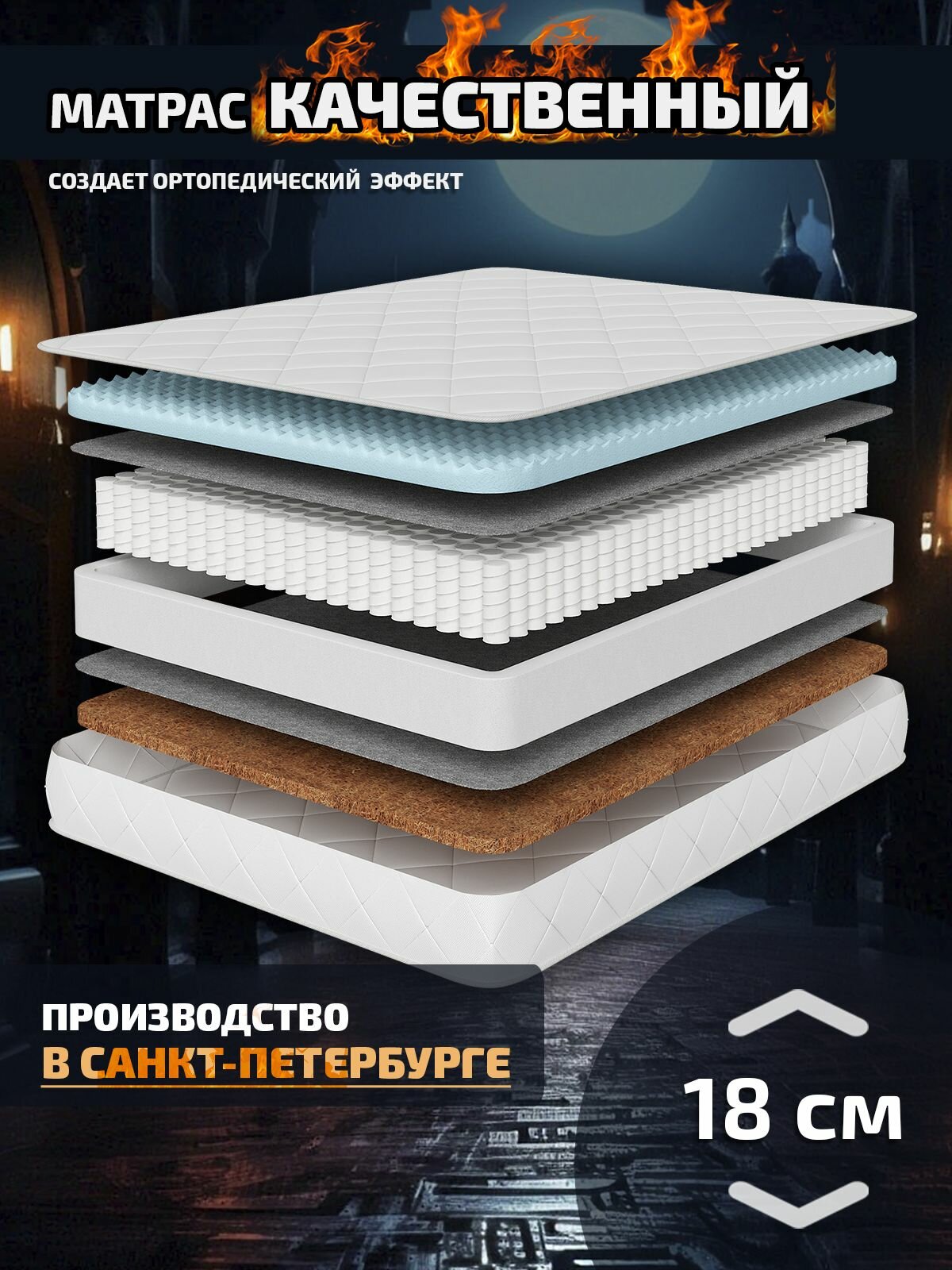 Матрас Piterson Name Selena 90x200