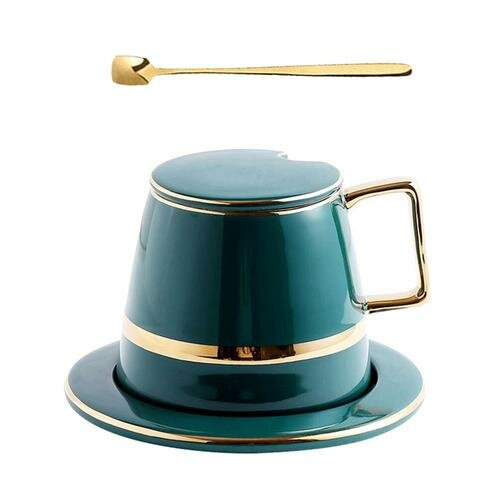 1 Набор керамических кофейных чашек Набор кофейных чашек Вкусные кофейные чашки поднос