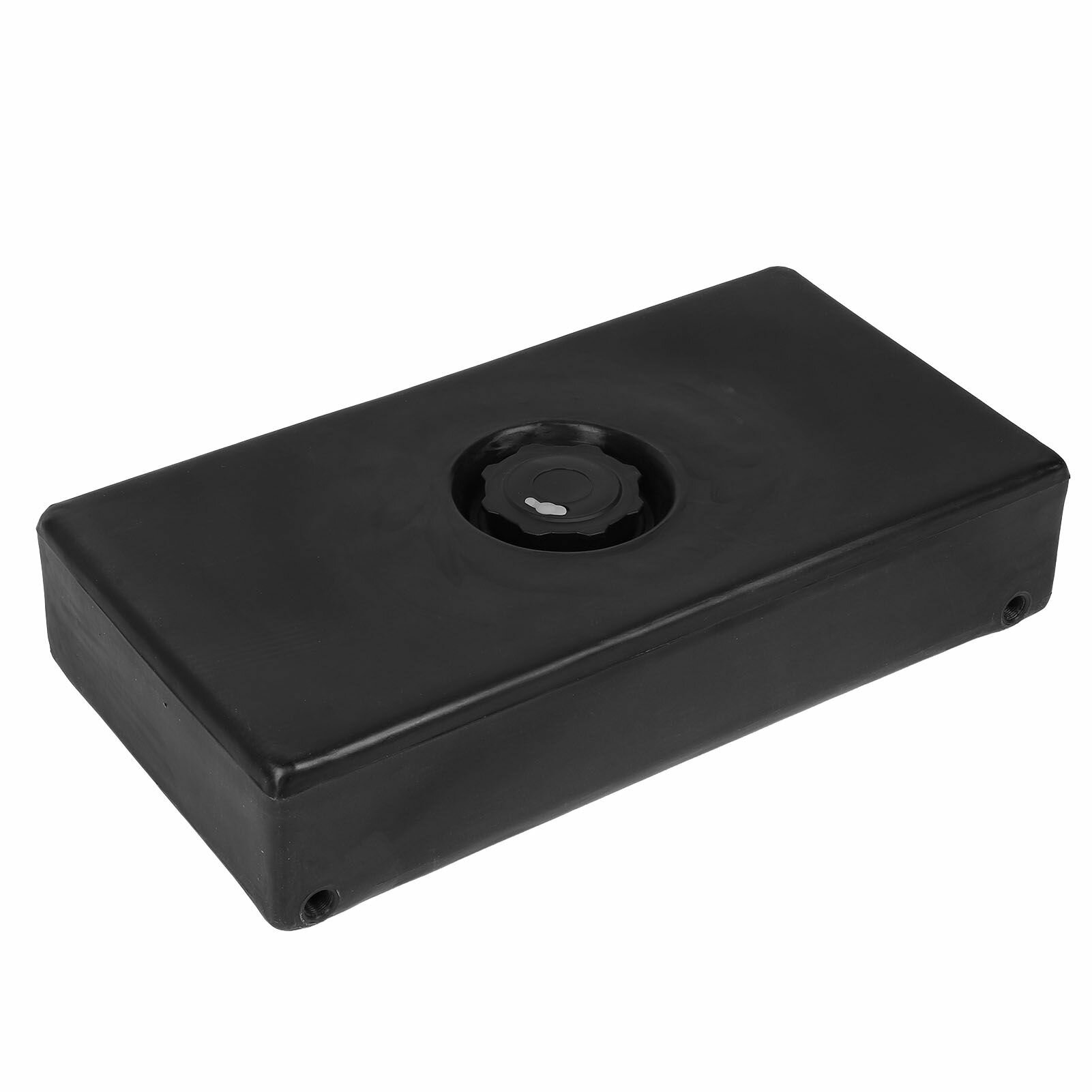 Резервуар для воды 8 галлонов, 30 л, для прицепа, черный, 660x340x140 мм, прочный из LLDPE