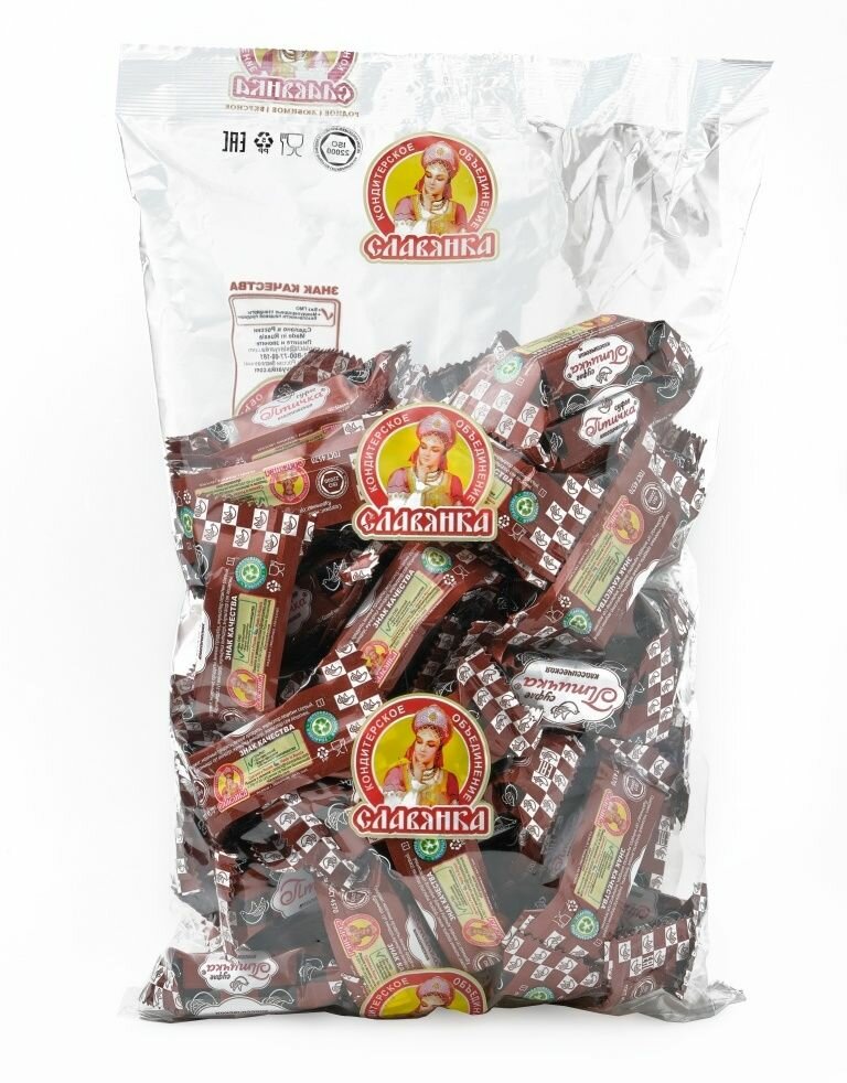 Конфеты суфле Славянка Птичка классическая, 1000 грамм