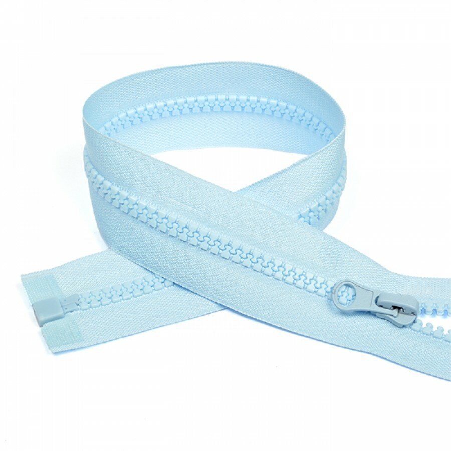 Молния MaxZipper трактор N5 1 замок, 80см, цв. F185 св. голубой уп.10шт
